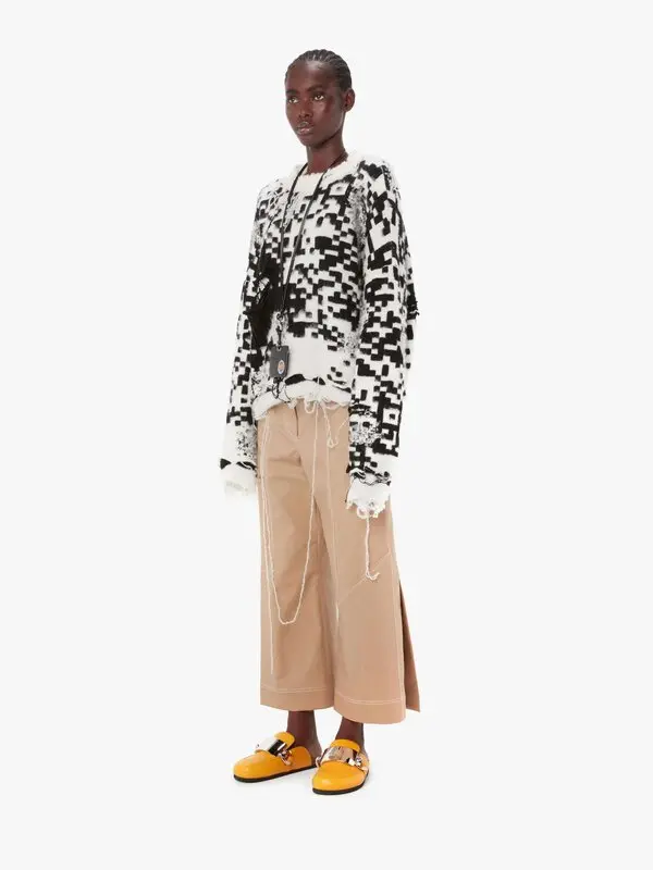 J.W.ANDERSON Qr-code Knit Jumper