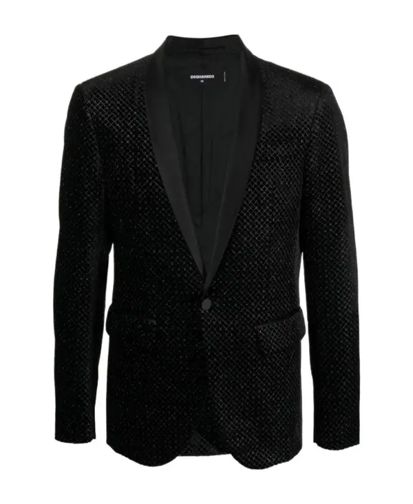 Dsquared2 Single-breasted Long-sleeved Blazer