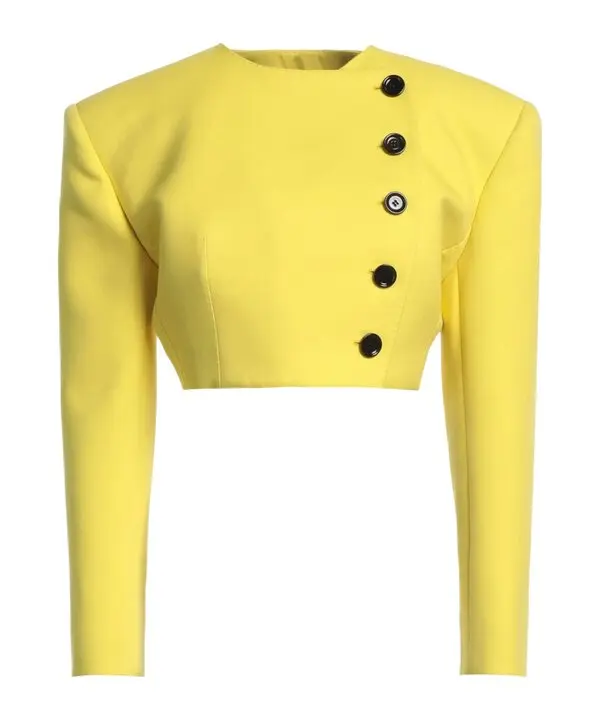 Dolce & Gabbana Cropped Blazer - Yellow