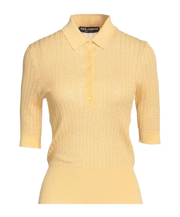 Dolce & Gabbana Minimalist Short-sleeve Knit Top
