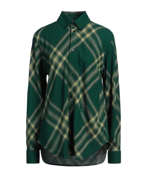 Burberry Plaid Long Sleeve Shirt