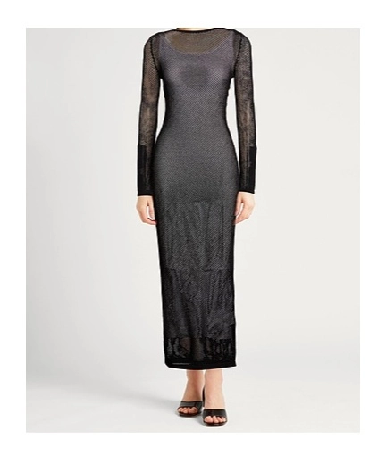 Sportmax Bodycon Dress With Openwork Knit