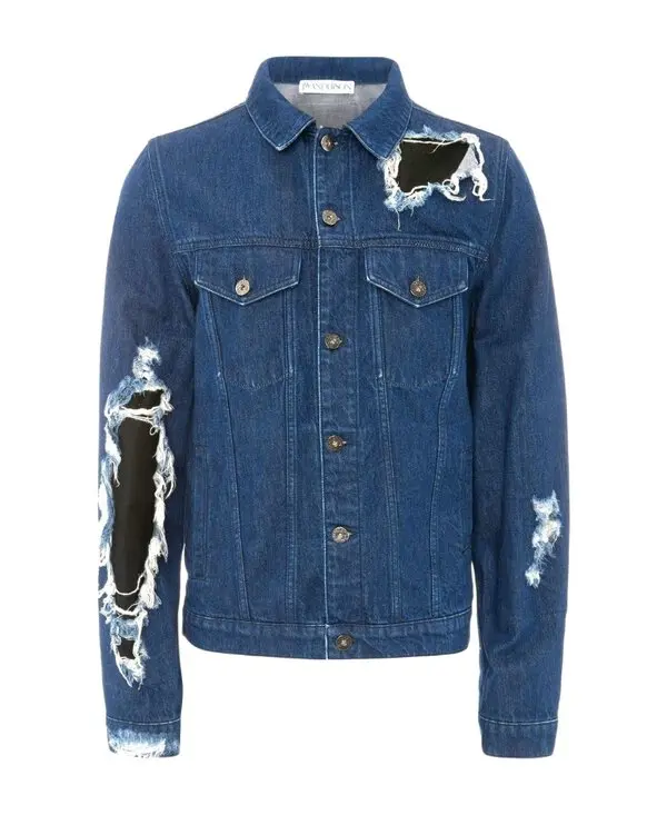 J.W.ANDERSON Distressed Denim Jacket