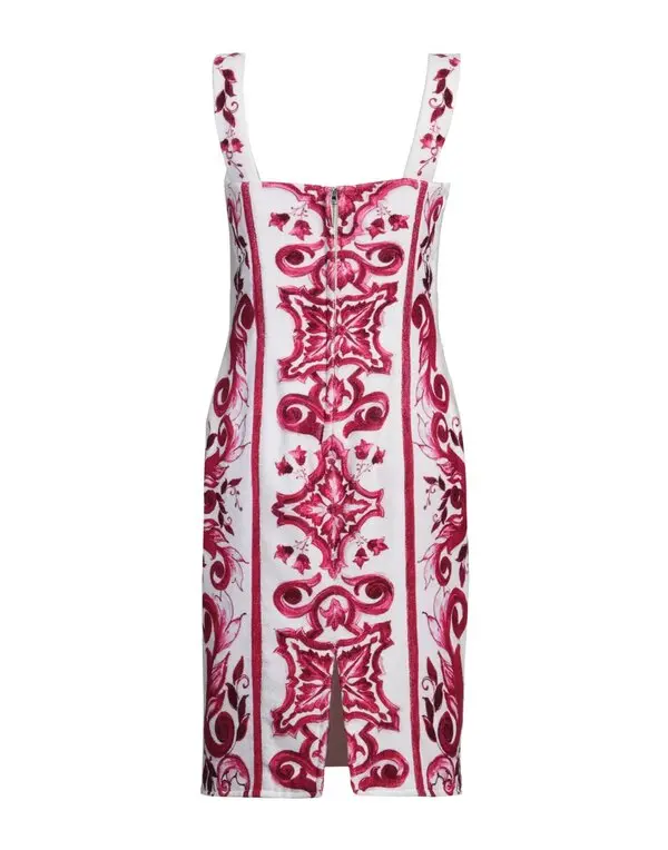 Dolce & Gabbana Sleeveless Floral-print Midi Dress