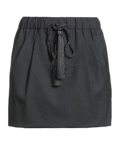 Max Mara Tie-waist Mini Skirt - Black
