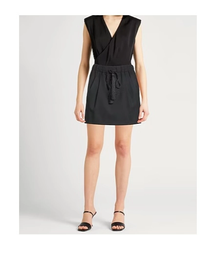 Max Mara Tie-waist Mini Skirt