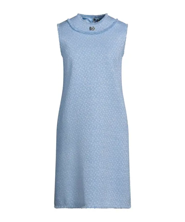 Dolce & Gabbana Fitted Sleeveless Tweed Dress