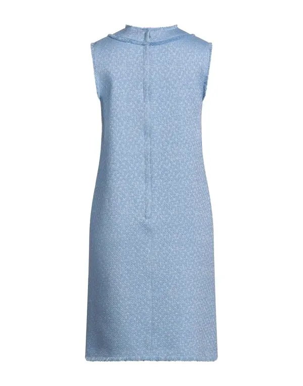 Dolce & Gabbana Fitted Sleeveless Tweed Dress