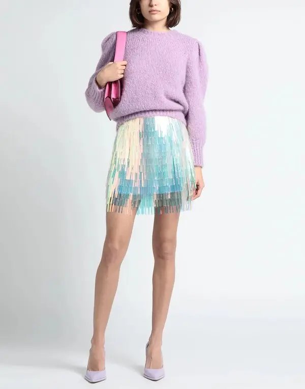 Dolce & Gabbana Sequin Fringe Midi Skirt