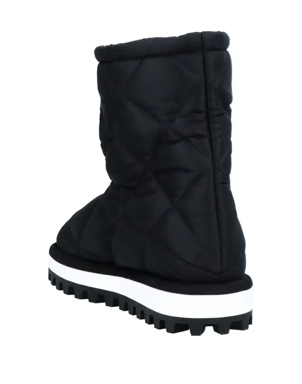 Dolce & Gabbana Quilted Padded Ankle Boots