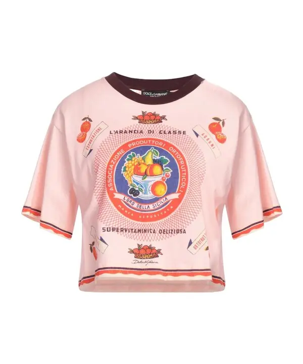 Dolce & Gabbana Multicolor Short-sleeve T-shirt
