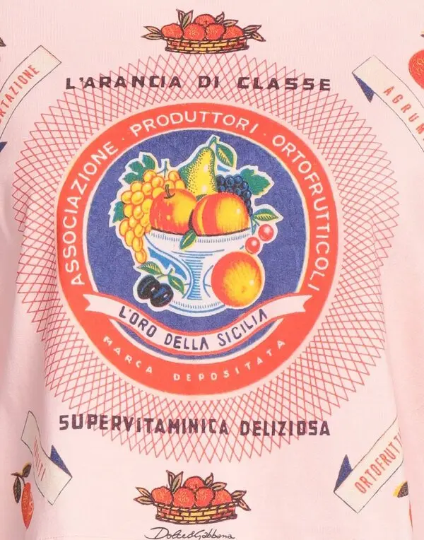 Dolce & Gabbana Multicolor Short-sleeve T-shirt