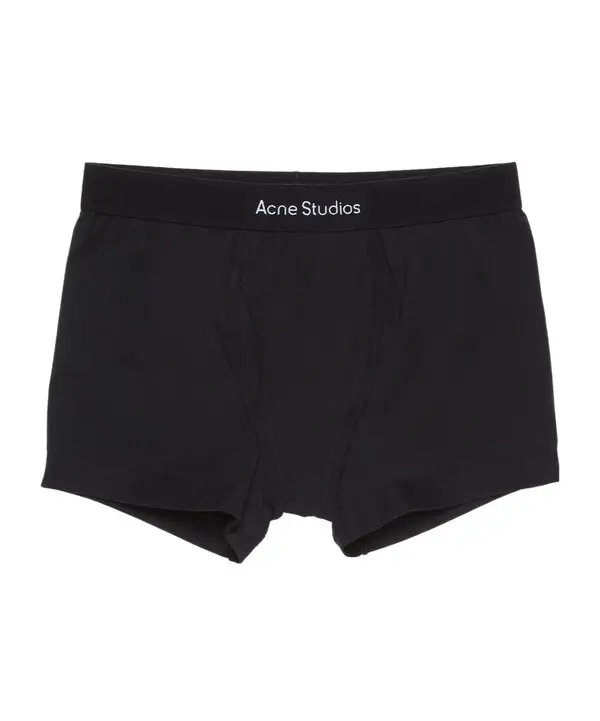 Acne Studios Logo Boxer Briefs - Black