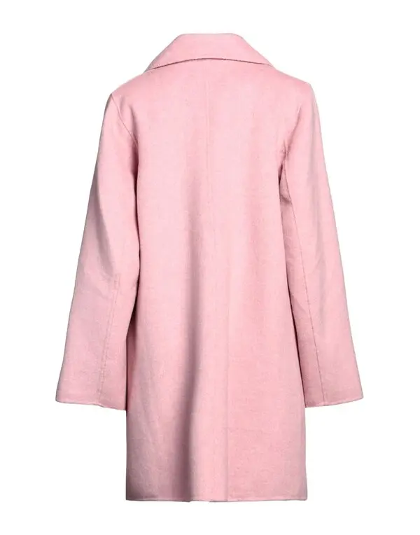 GANNI Minimalist Double-breasted Long-sleeve Coat