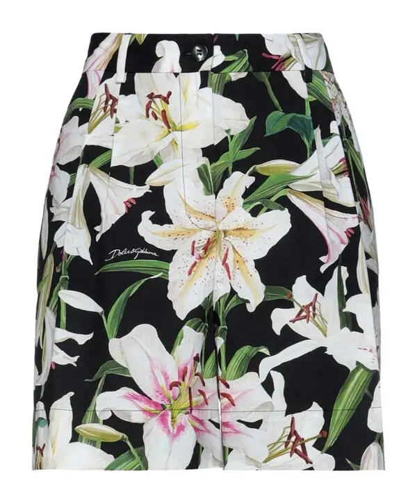Dolce & Gabbana Pleated Floral Skort