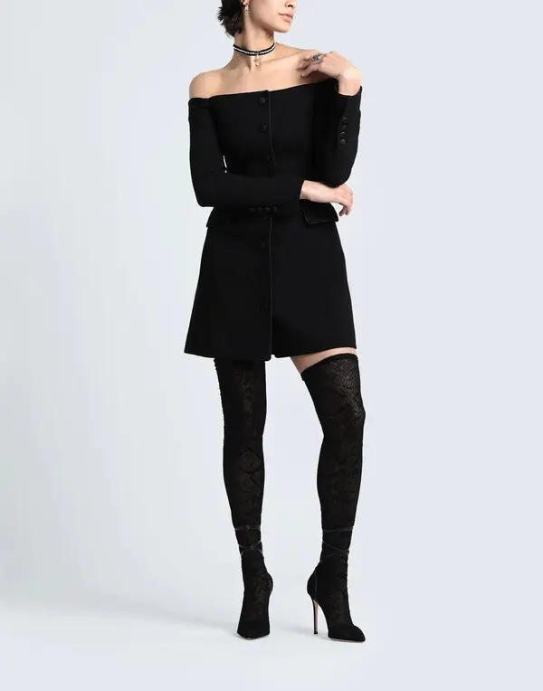 Dolce & Gabbana Minimalist Long-sleeve Blazer Dress