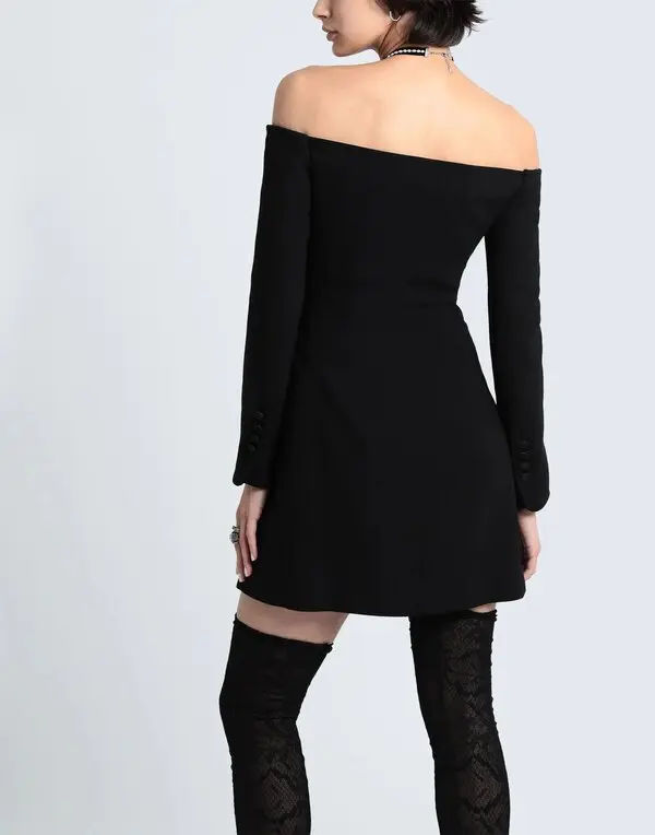 Dolce & Gabbana Minimalist Long-sleeve Blazer Dress