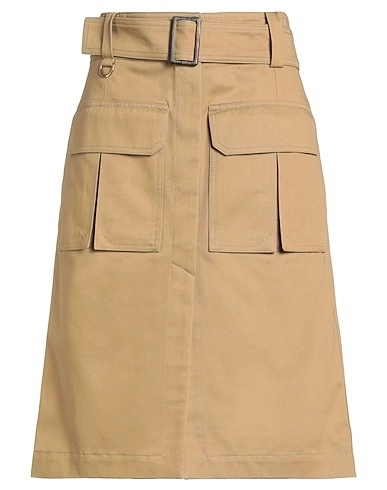 Chloé Solid Color Umbrella Skirt