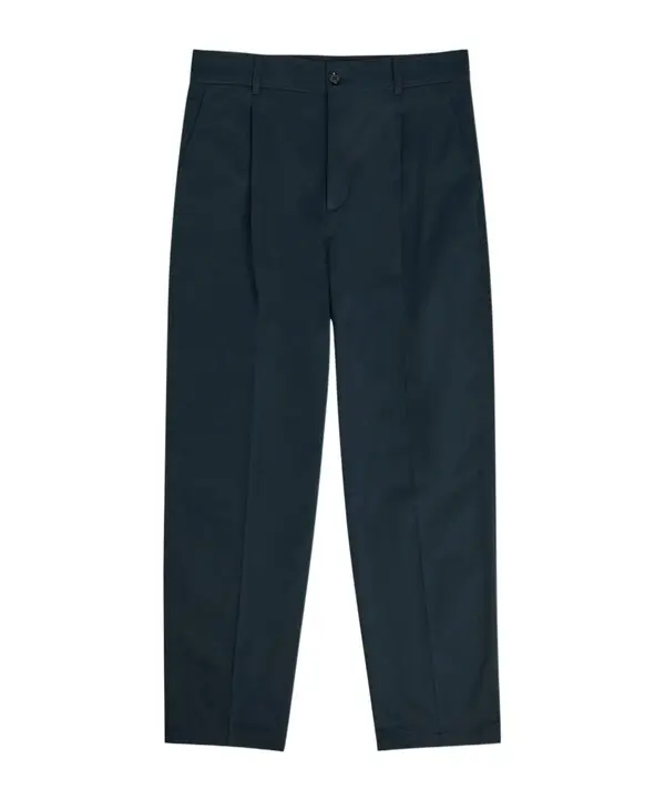 Valentino Garavani Logo-embroidered Twill Chino Trousers
