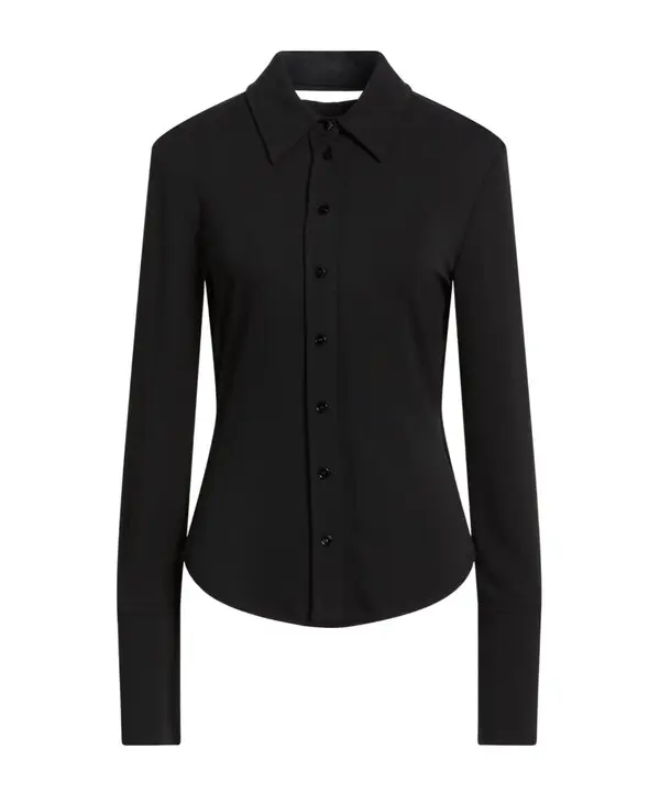 Sportmax Long-sleeve Shirt With Classic Collar And Button-front Closure