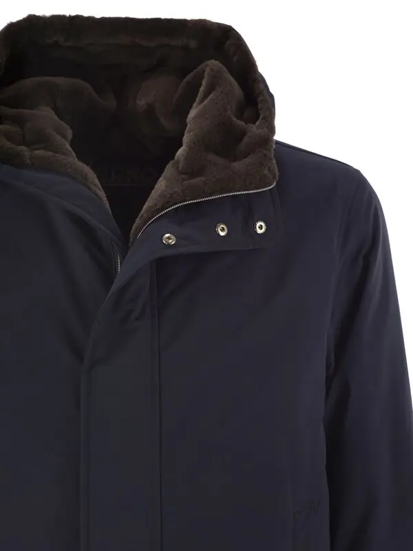 Herno Hooded Cotton Jacket
