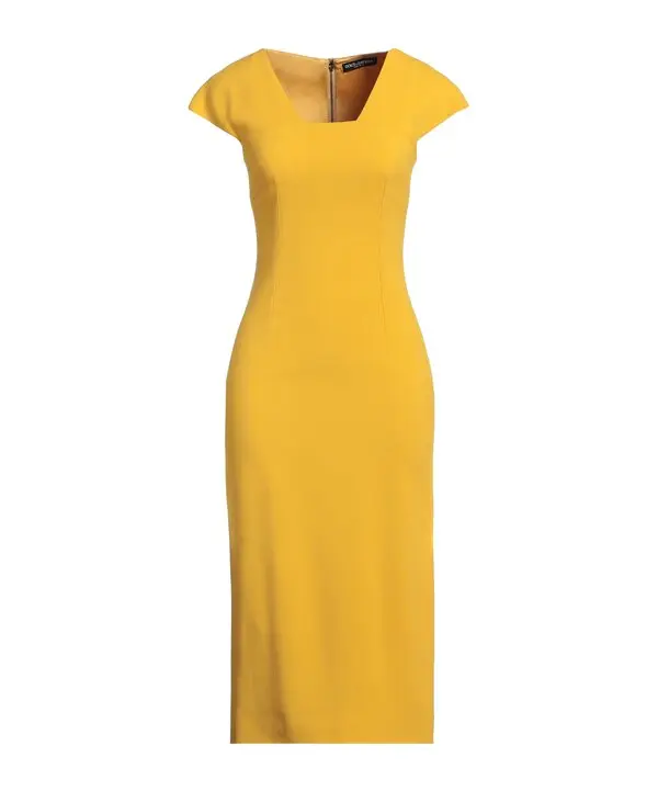 Dolce & Gabbana Bodycon Dress With Square Neckline