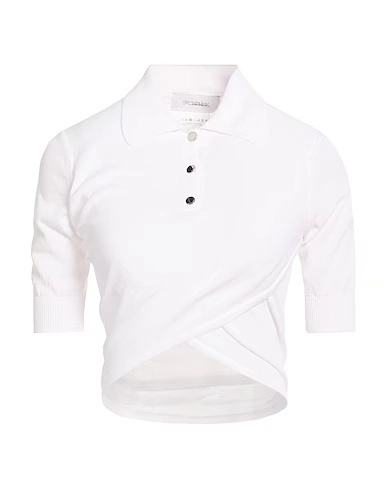 Sportmax Solid Color Knitted Short-sleeve
