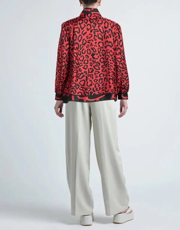 Dolce & Gabbana Leopard Print Satin Shirt