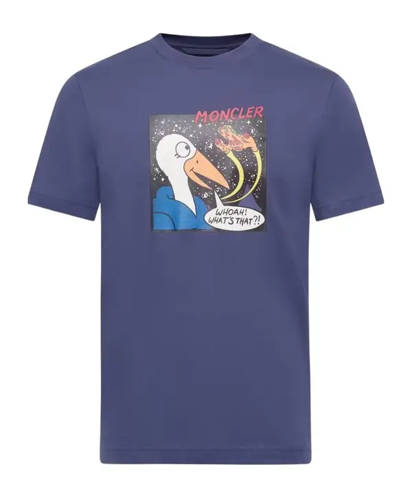 Moncler Space Monduck Cotton T-shirt