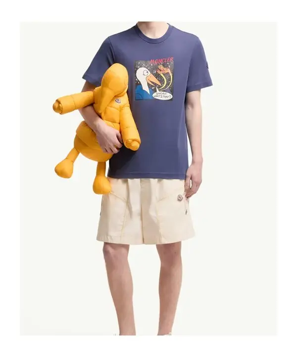 Moncler Space Monduck Cotton T-shirt