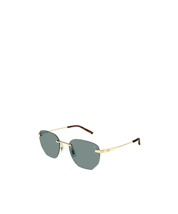 Dunhill Geometric Frame Sunglasses - Green