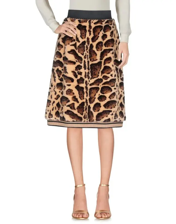 Dolce & Gabbana Midi Skirt - Nude
