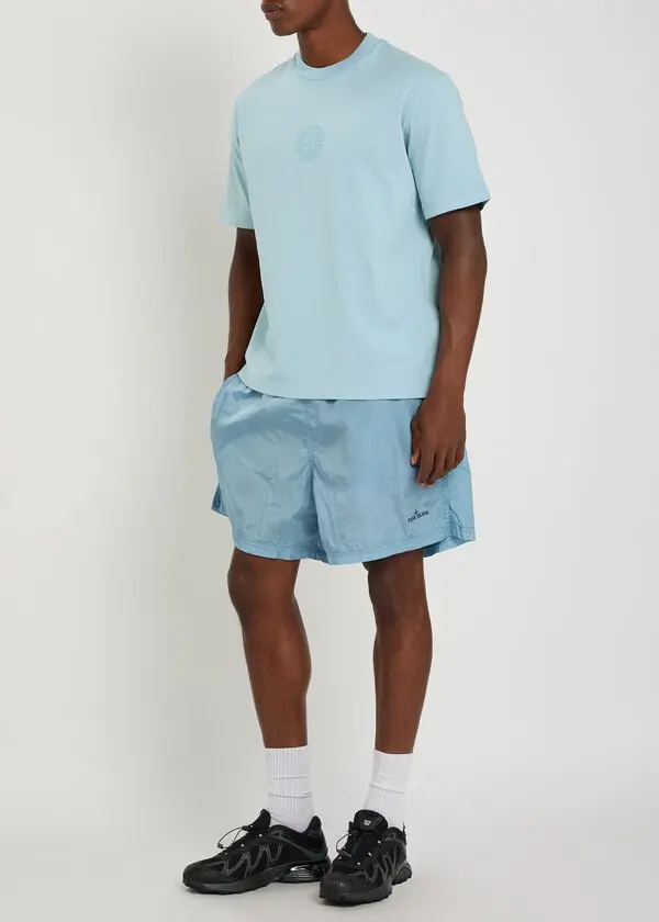 Stone Island Logo-print Cotton T-shirt