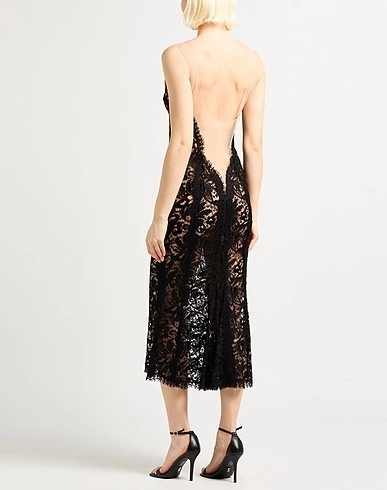 Dolce & Gabbana Lace And Tulle Sleeveless Crewneck Dress