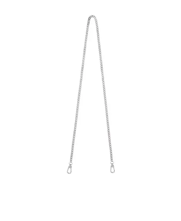 Longchamp Chain Shoulder Strap - White