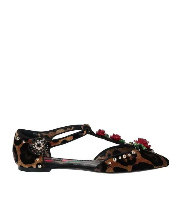 Dolce & Gabbana Floral Ballet Flats