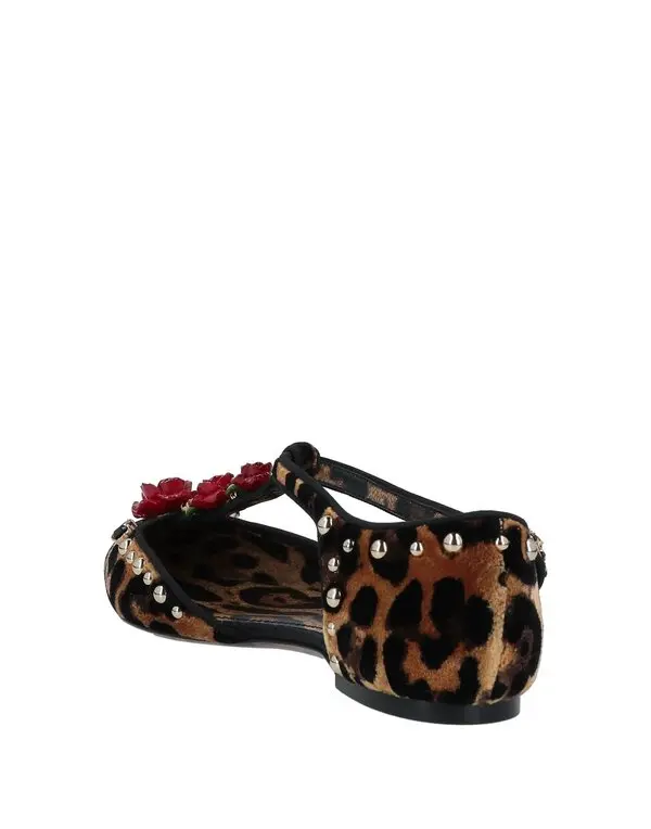 Dolce & Gabbana Floral Ballet Flats