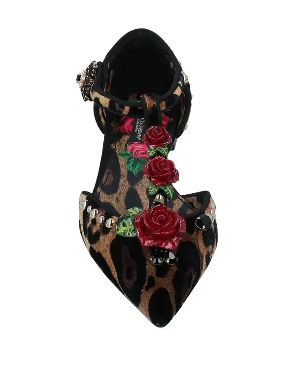 Dolce & Gabbana Floral Ballet Flats