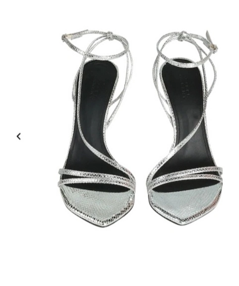 Isabel Marant Étoile Slingback Sandals With Snakeskin Print - Black