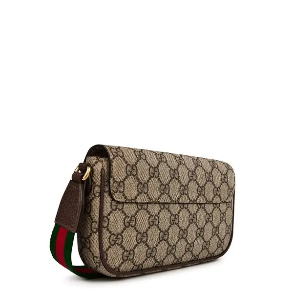 Gucci Logo Cotton Ophidia Mini Bag
