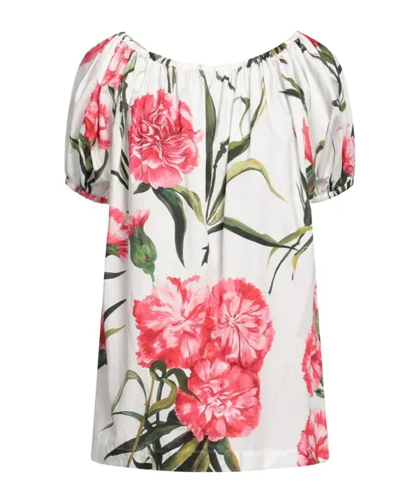 Dolce & Gabbana Floral Print Short Sleeve Top