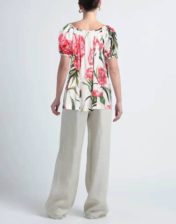 Dolce & Gabbana Floral Print Short Sleeve Top