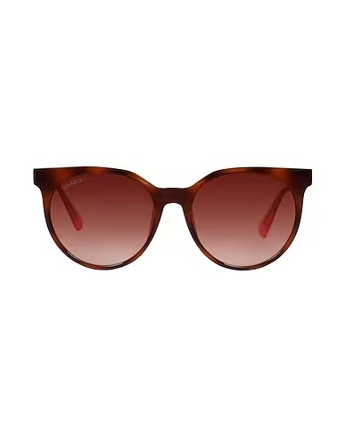 MAXCO. Tortoiseshell Pattern Sunglasses - Red