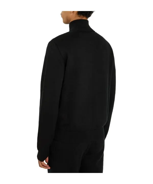 Versace Zip-up Knitted Sweater