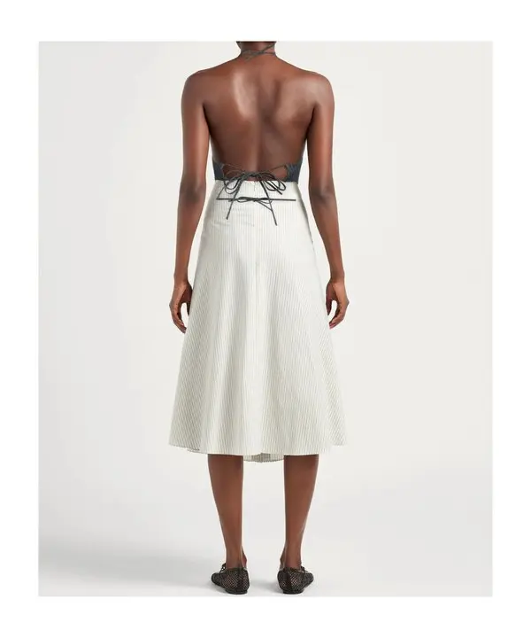 GANNI Strappy Halter Top