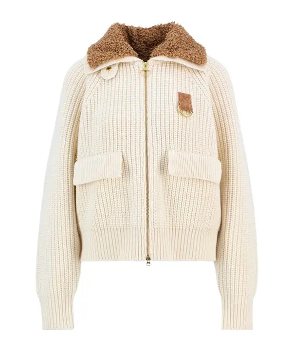 Barbour Zip Shearling Sweater