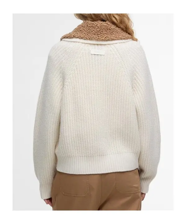 Barbour Zip Shearling Sweater