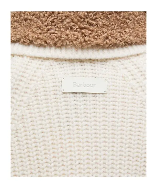 Barbour Zip Shearling Sweater