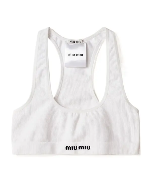 Miu Miu Seamless Racerback Top