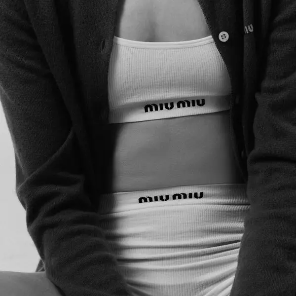 Miu Miu Seamless Racerback Top